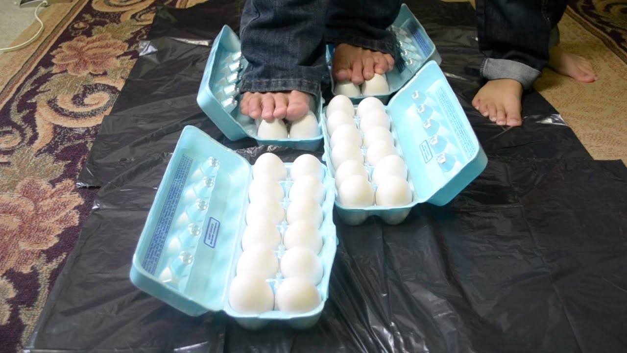How To Walk on Eggs - YouTube