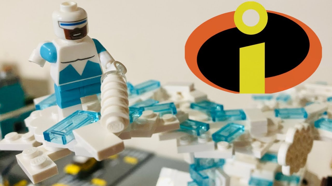 I Built Frozone’s Ice Path From the Incredibles out of Lego! Custom ...