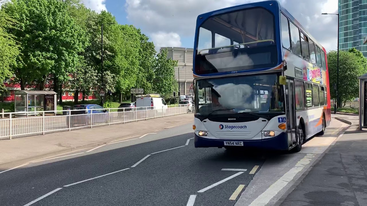 Stagecoach Bus Chesterfield On Loan To Sheffield 15413 On 88 From ...