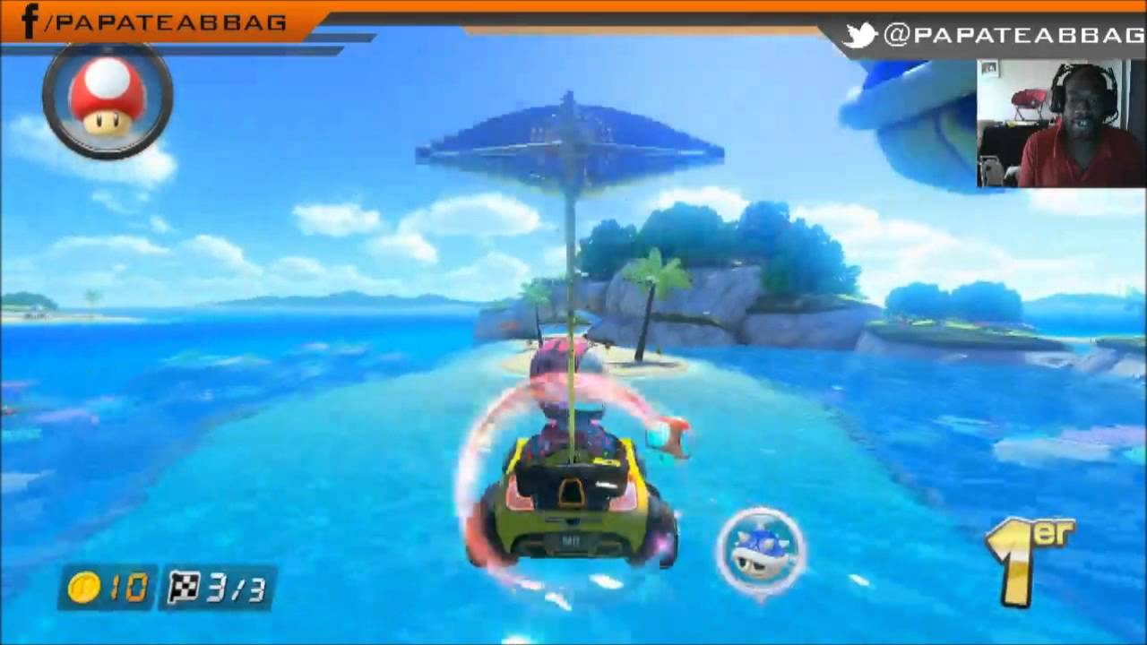 [MK8] Blue Shell 'Air' Dodge - YouTube