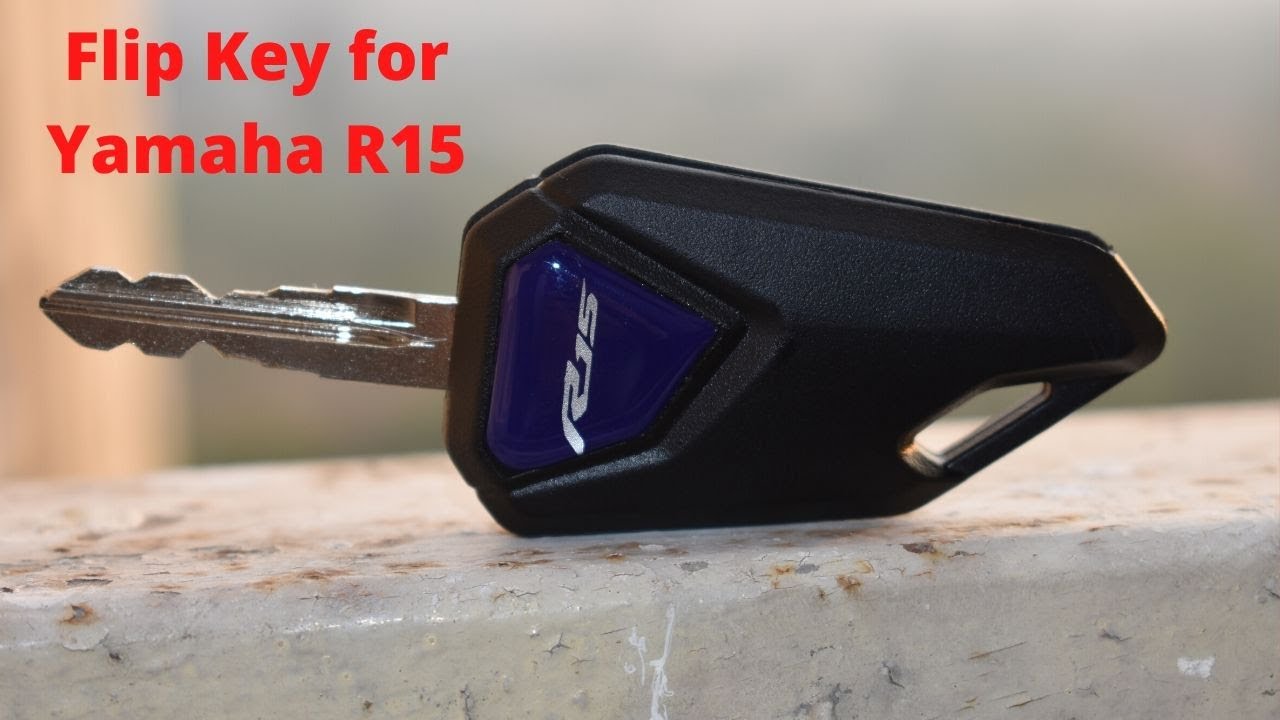 Flip key for Yamaha R15 - YouTube