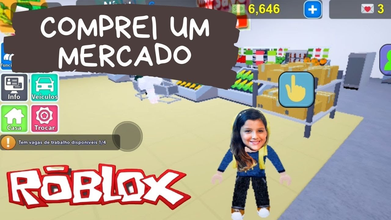 COMPREI UM MERCADO - ROBLOX - EP.01 - YouTube