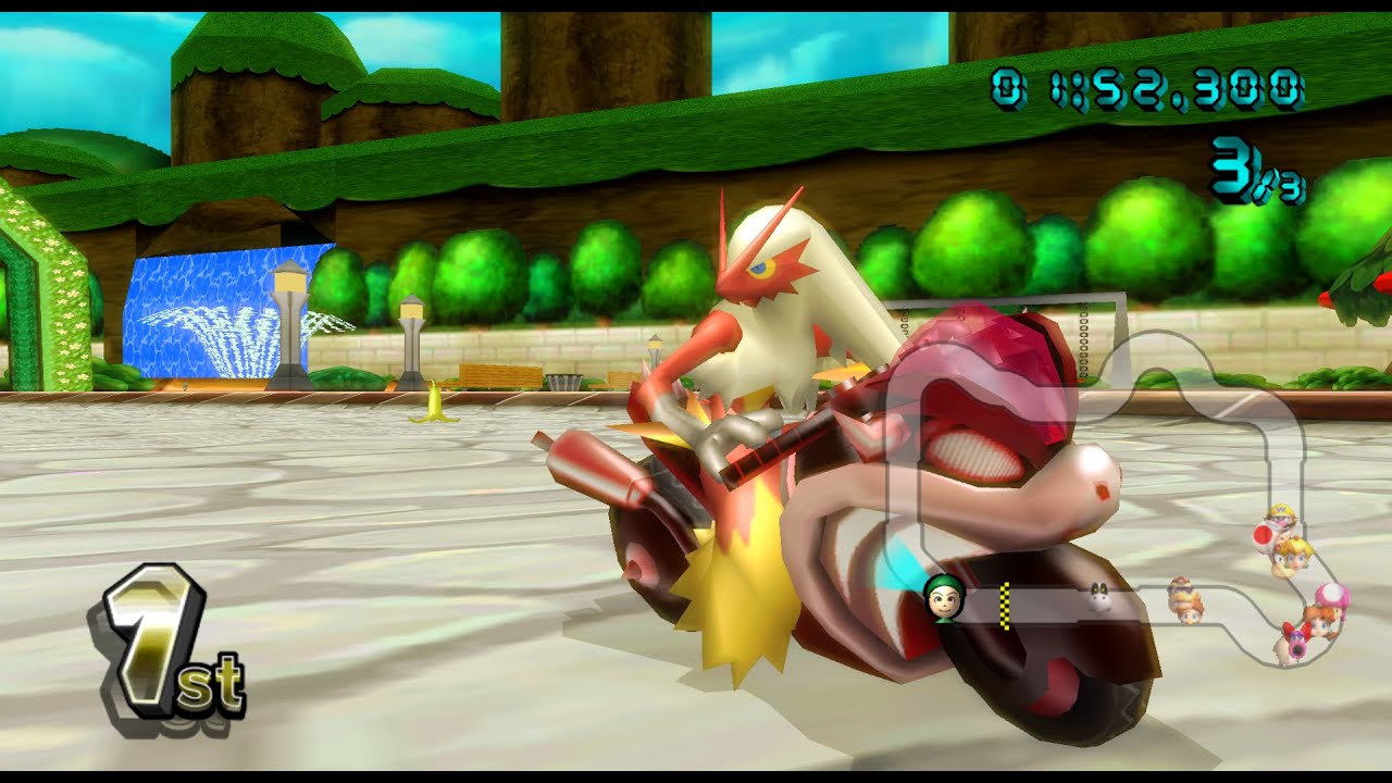 Mario Kart Wii Luminous CT Pack - Blaziken Mod Gameplay (Part 29) - YouTube
