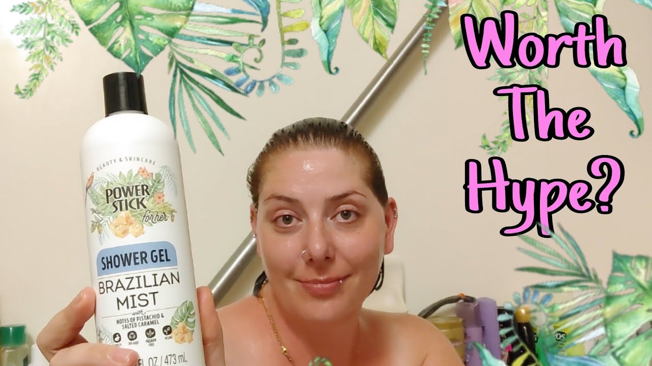 Power Stick Brazilian Mist Shower Gel - YouTube