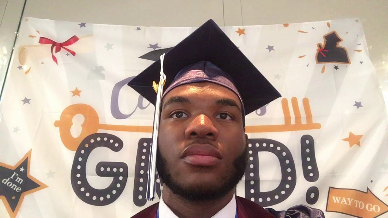 P-TECH Brooklyn's 2020 Salutatorian Speech - Louis Polson - YouTube