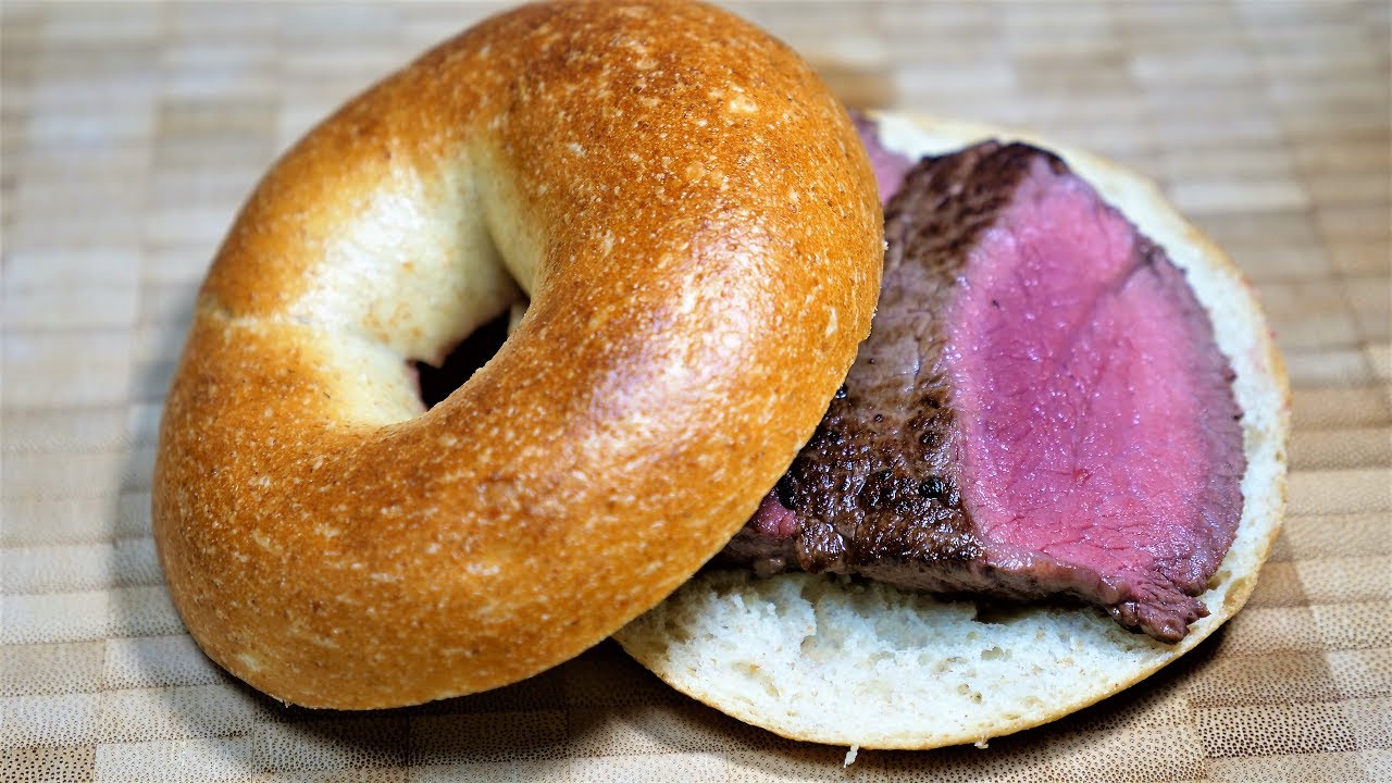 Rye Bagel Recipe｜Beef Tenderloin Steak - YouTube