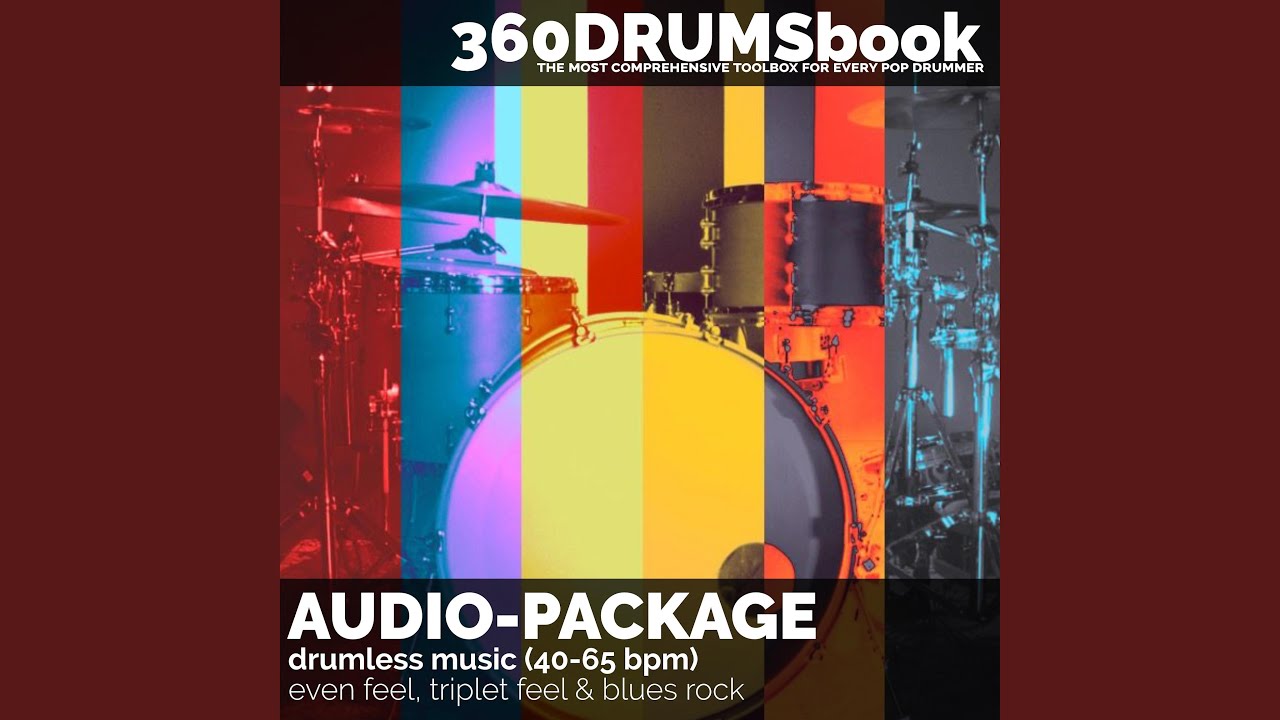 16th triplet feel (12 bars) 55bpm - YouTube