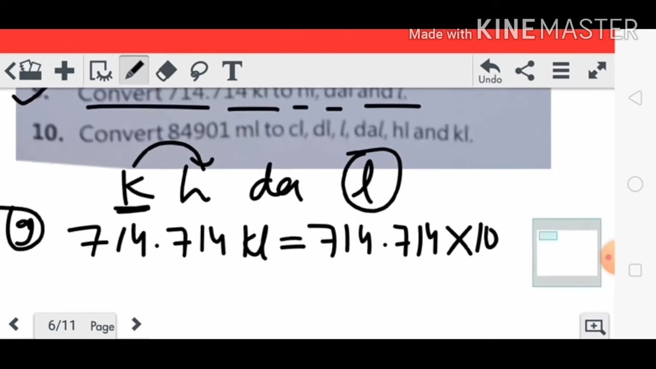 Class-5 Maths Measurement Chapter-10 Part-6 - YouTube