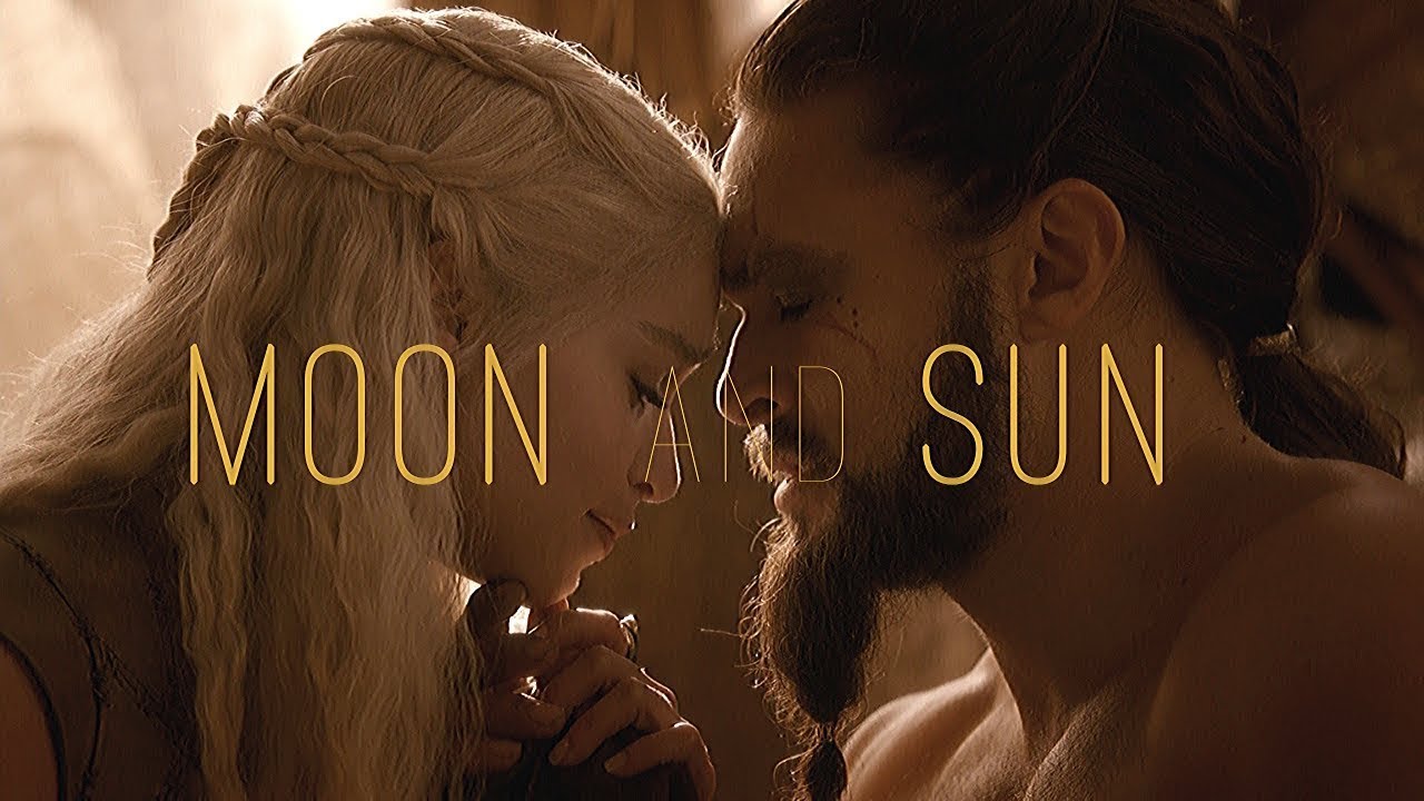 Khal Drogo & Khaleesi ｜Khaleesi Status Video｜ Moon and Sun GoT | Game ...