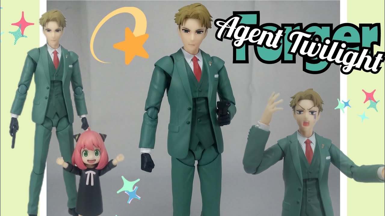 SH Figuarts Loid Forger (Agent Twilight) Unboxing And Review! Spy X ...