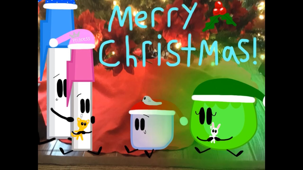 Battle for BFDI Club Shorts: Merry Christmas - YouTube