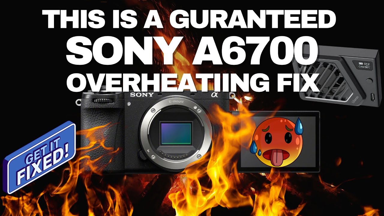 The Guranteed Overheating Fix For The Sony a6700 | Ulanzi Cooling Fan ...