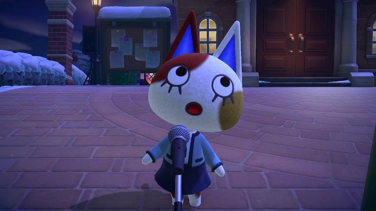 Animal Crossing: New Horizons - Purrl Singing K.K. Ragtime - YouTube
