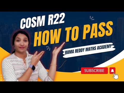 How to Pass COSM R22 JNTUH || COSM R22 Very Important Questions || COSM ...