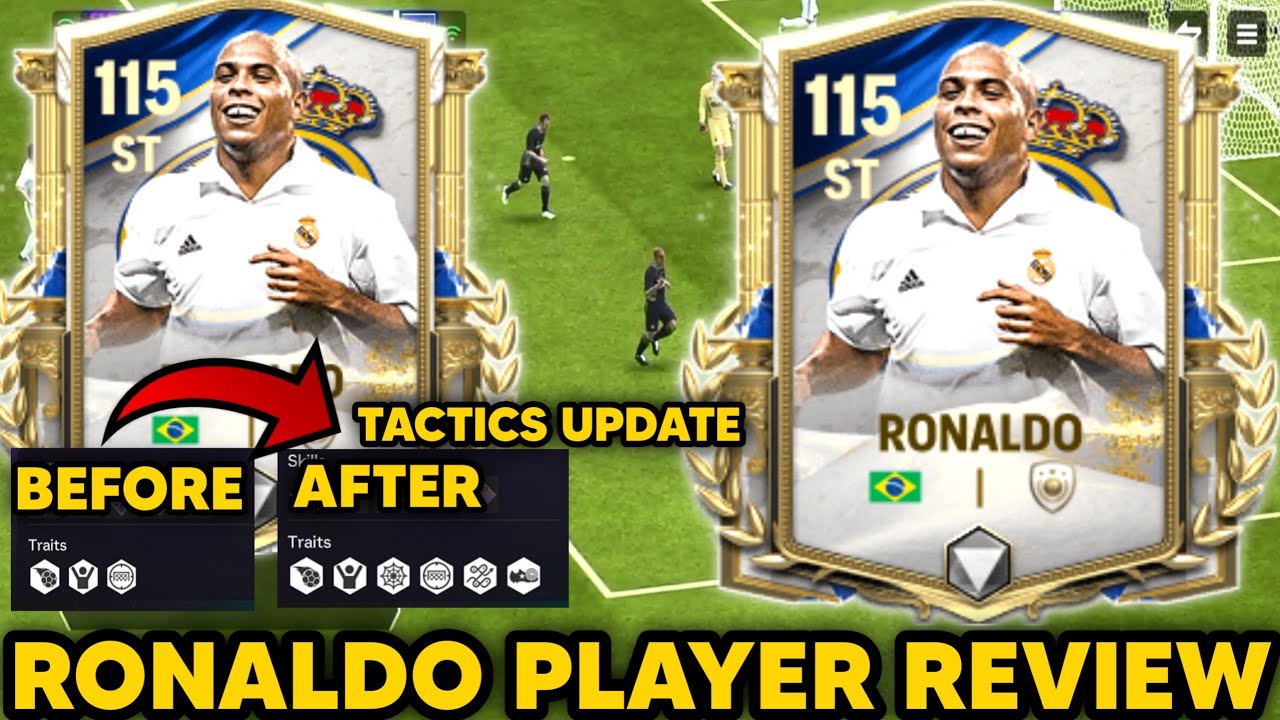 FC Mobile Glorious Eras Icons Ronaldo Player Review | 115 OVR Icons ST ...