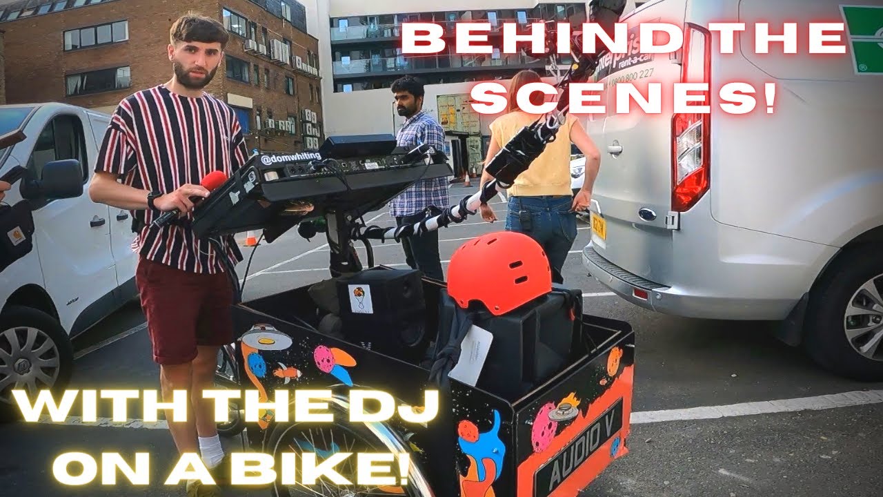 Behind The Scenes With Dom Whiting! - The Drum & Bass DJ On A Bike ...