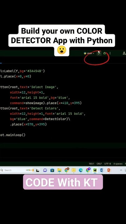Build Your Own Colour Detection App With Python Coding In Website