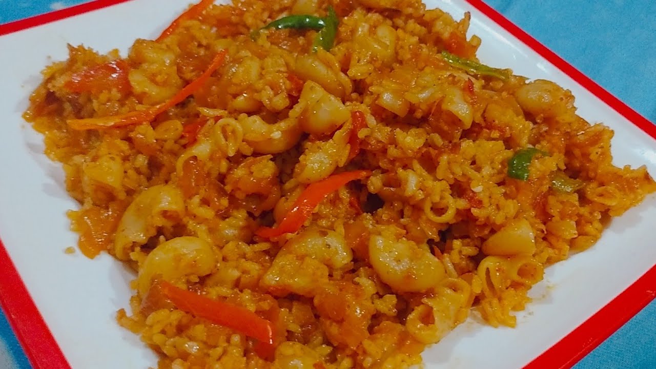 Macaroni Fried Rice|बचे हुए चावल मैक्रोनी फ्राइड राइस|how to make ...