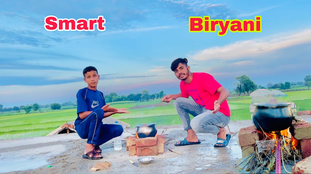 Smart Biryani 😋 In Rainy Day 🌧️ | Dawood | Abdullah | Mavii pendu - YouTube