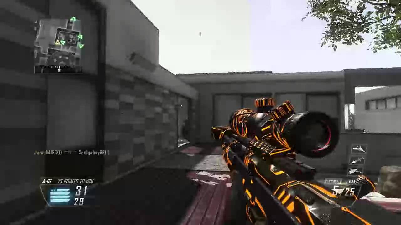 Black ops 2 | Amazing Strafe Shot No Scope - YouTube