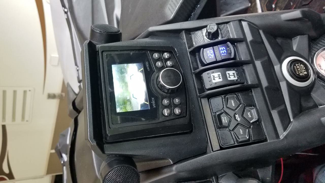 Powersports UTV Stereo AM//FM with Bluetooth Streaming 3 Zone ...