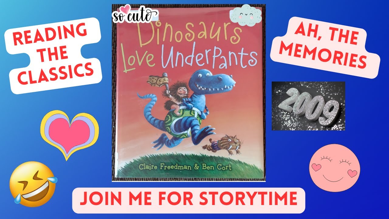 Book Reading - Dinosaurs Love Underpants - Kids Preschool Kindergarten ...