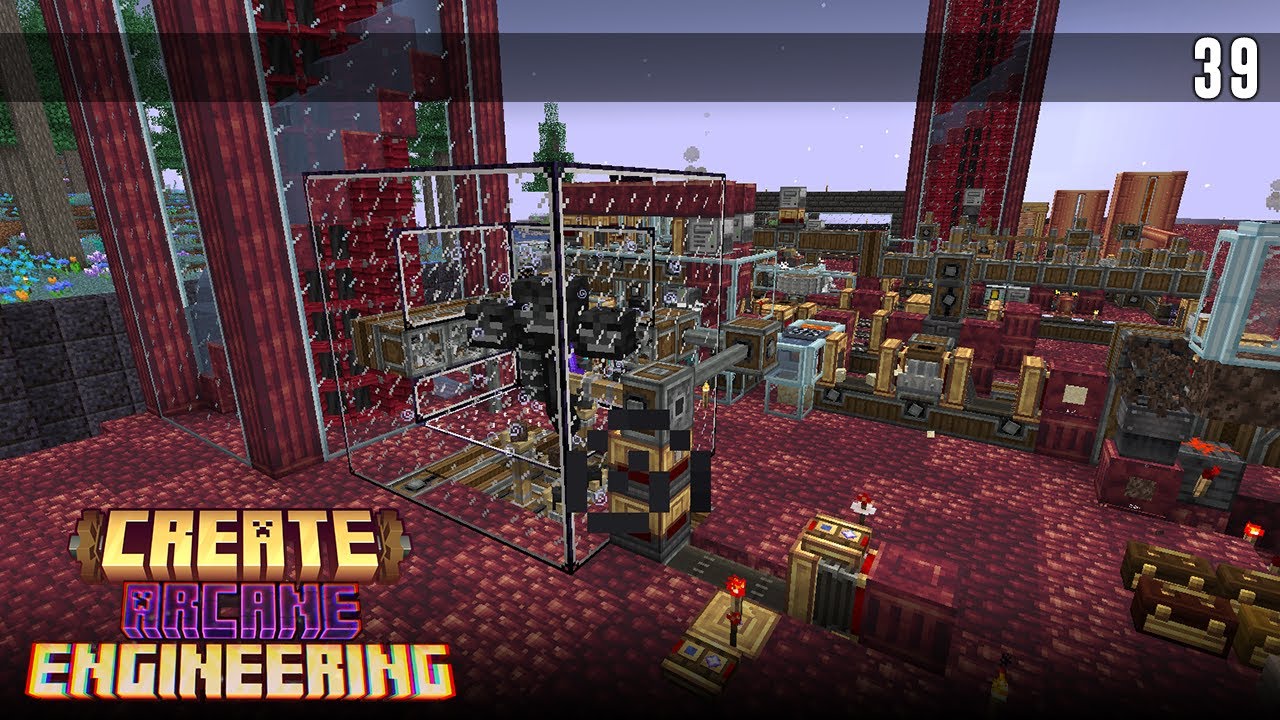 Create: Arcane Engineering #39 - Wither Boss Automation - YouTube
