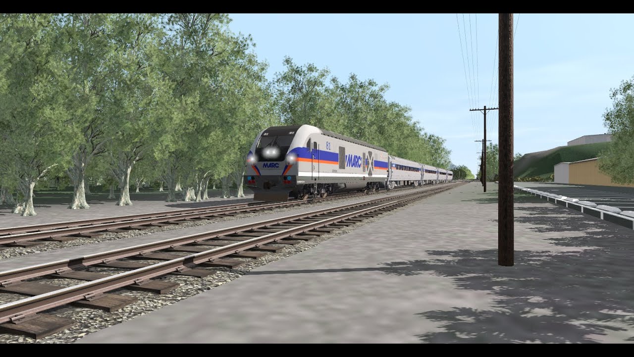 Trainz: MARC SC-44 Horn Test - YouTube