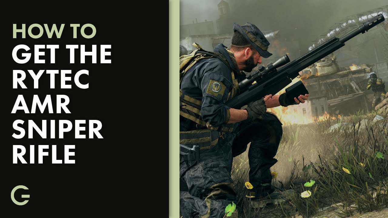 Call of Duty: Modern Warfare | How to Get Rytec AMR Sniper Rifle - YouTube