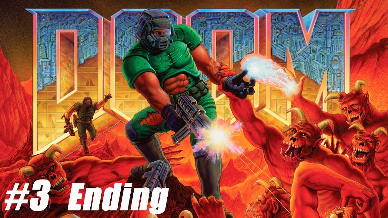 IDDQD & IDKFA | DOOM (PC) 1993 #3 Ending - YouTube