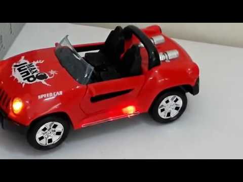 Funny Bump & Go Dancing Stunt Car Toy with Auto Door Open - YouTube