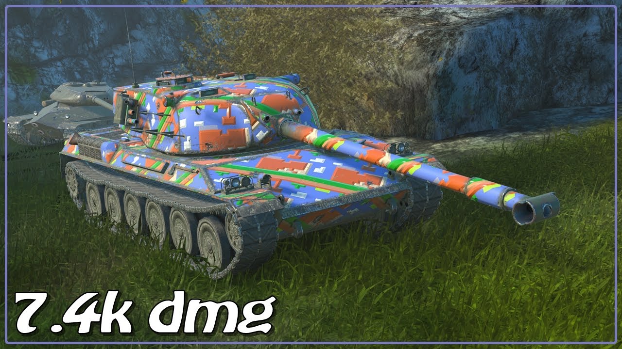 Type 68 • 3 frags • 7.4k dmg • WoT Blitz - YouTube