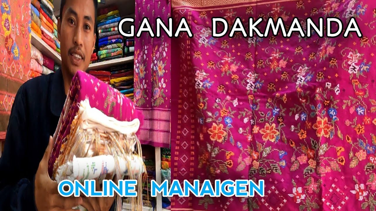 Gana dakmanda King gni || Online Manaigen || A·chik traditional dress ...