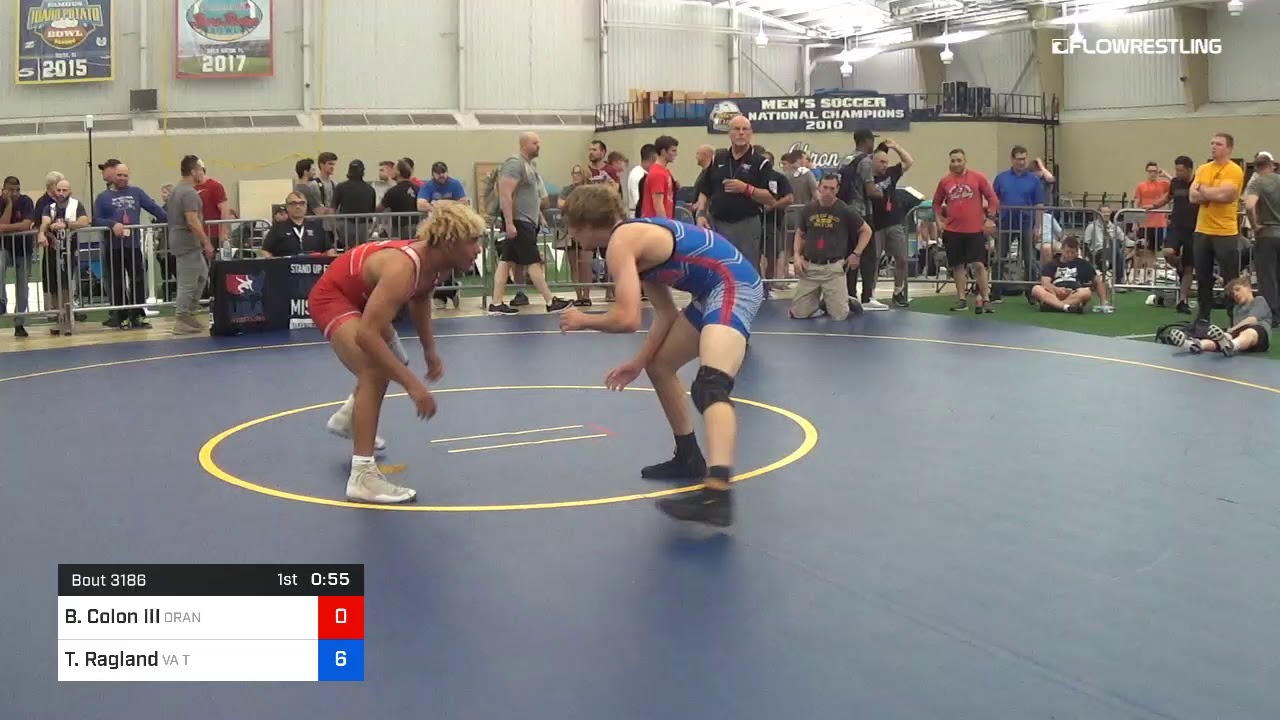 65 Kg Round Of 32 Basilio Colon III Orange Crush Wrestling Club Vs ...