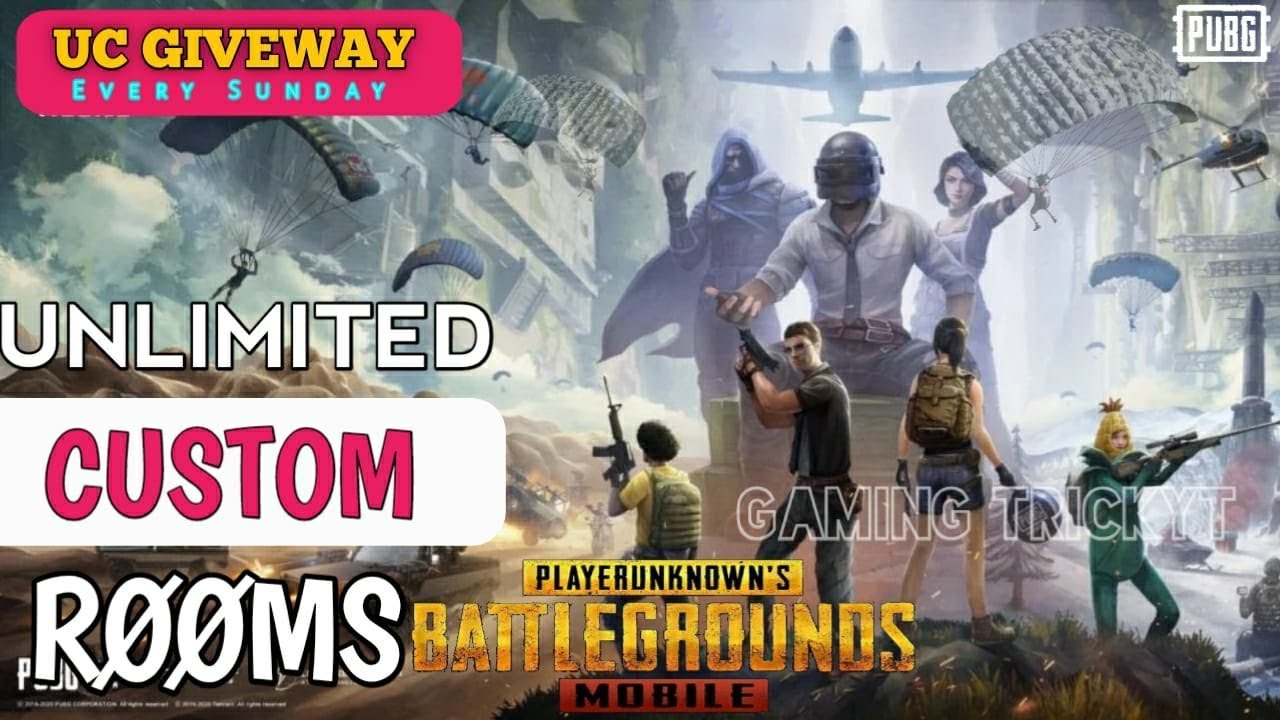 pubg live custom rooms | pubg custom room live || custom room pubg ...