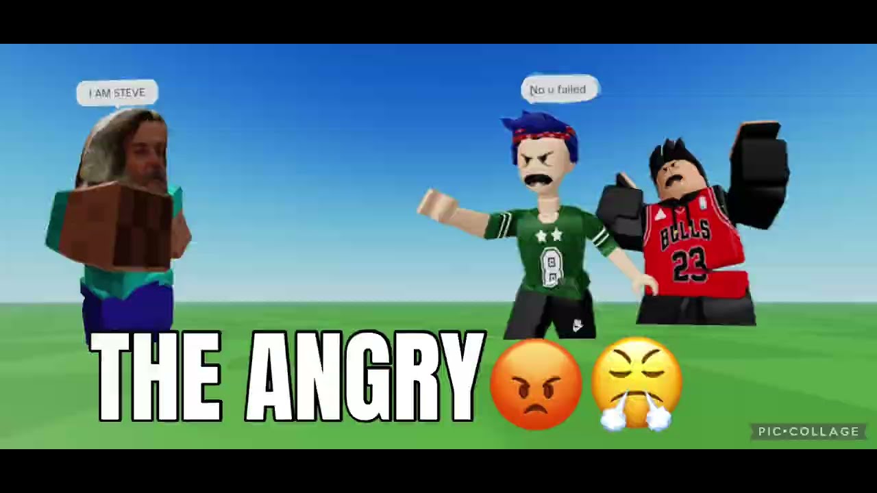 THE ANGRY😡😤 (ROBLOX Catalog Avatar Creator 👱🏽‍♂️- Funny Moments) - YouTube