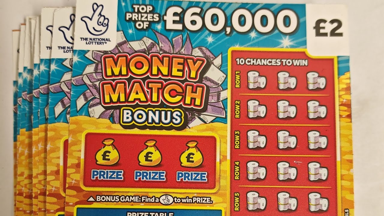 Money match bonus scratch cards £22 in play - YouTube