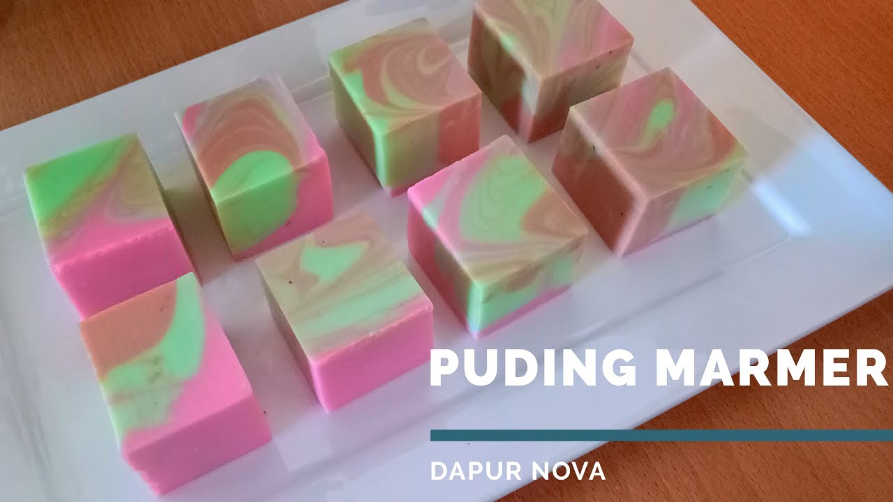 Cara Membuat Puding Marmer - YouTube