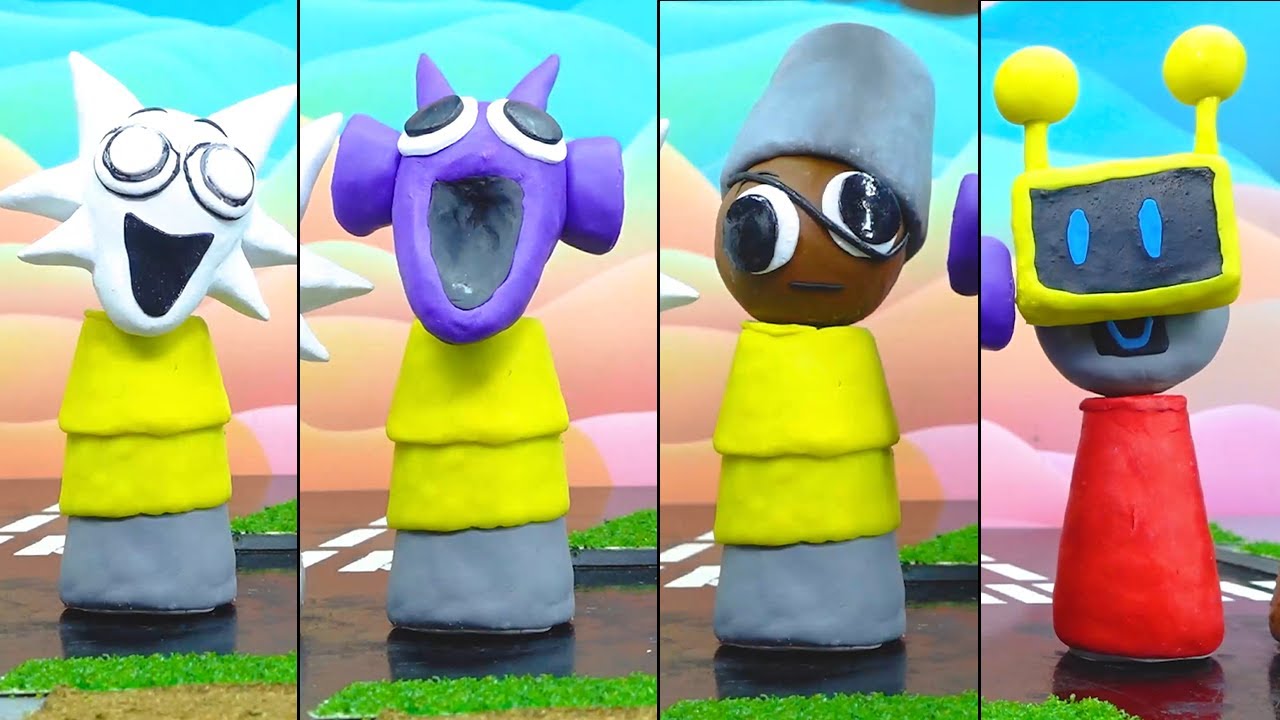 WRONG HEADS GAME | INCREDIBOX SPRUNKI | Meet OREN, WENDA, FUN BOT ...