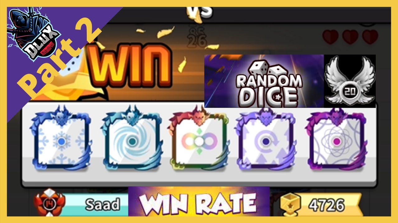 pvp Random Dice Gameplay With legendary Dice no commentary - YouTube