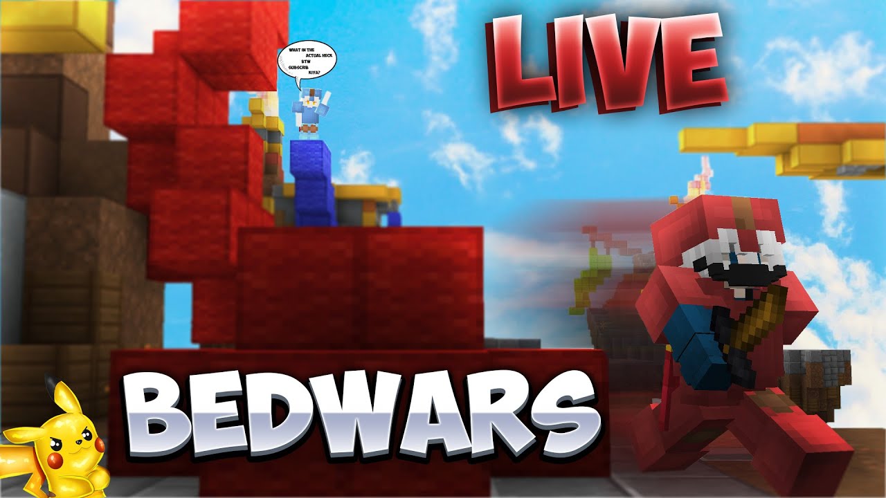 Bedwars With Subscribers | Pika Network | Minecraft Lets play - YouTube