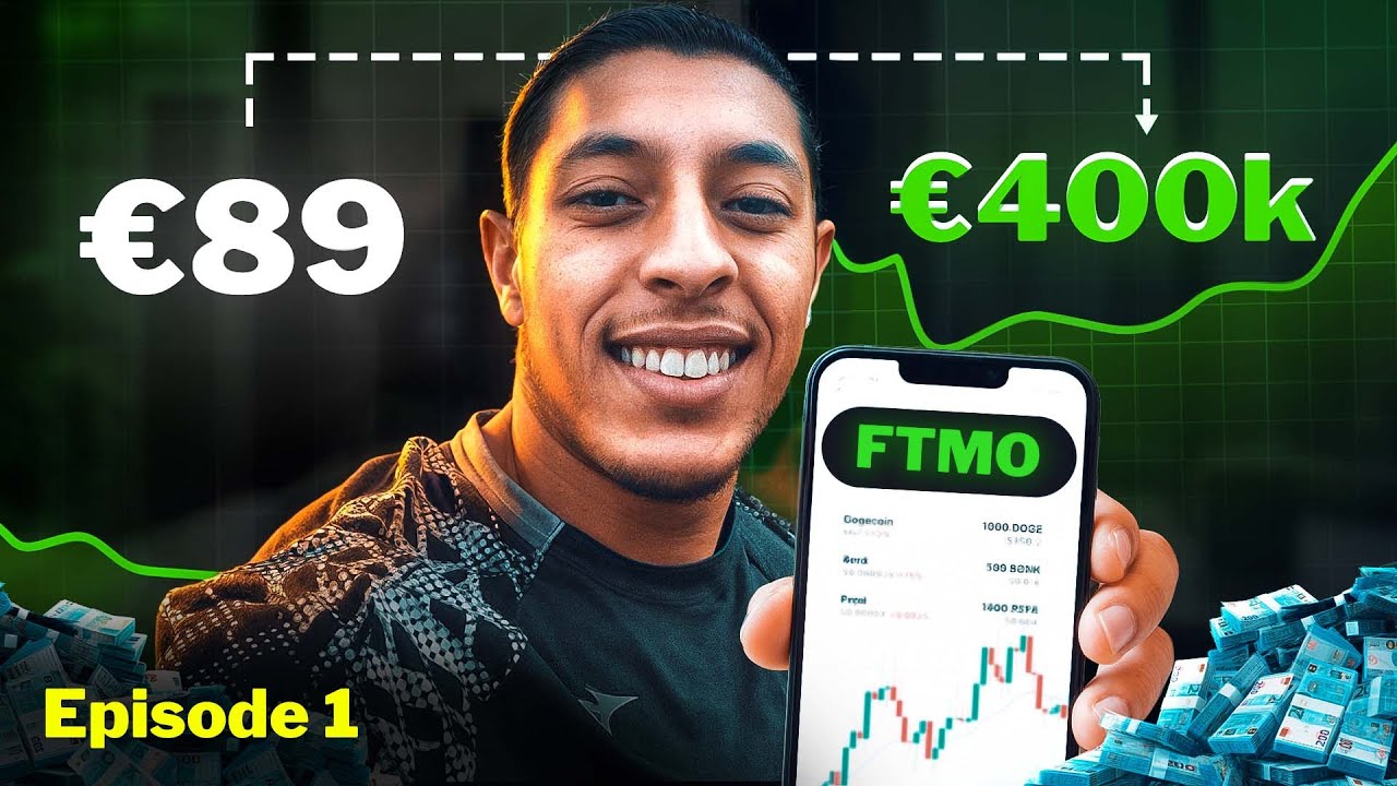 89€ À 400K€ AVEC FTMO | TRADING ÉPISODE 1 - YouTube