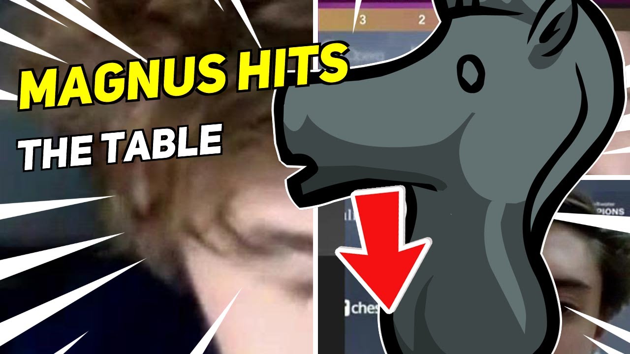 Daily Chess Stream Highlights: MAGNUS HITS THE TABLE - YouTube