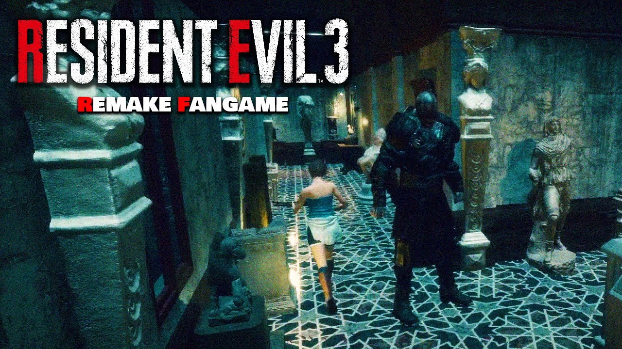Resident Evil 3 Fan Remake - R.P.D POLICE STATION - YouTube