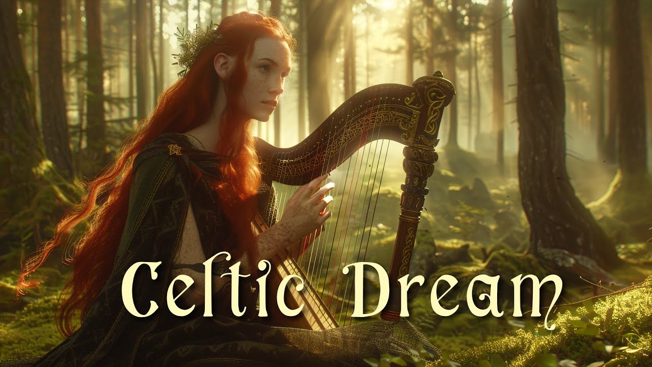 Celtic Dream 🌙 Relaxing Celtic Music with Harp - Enchanting Fantasy ...