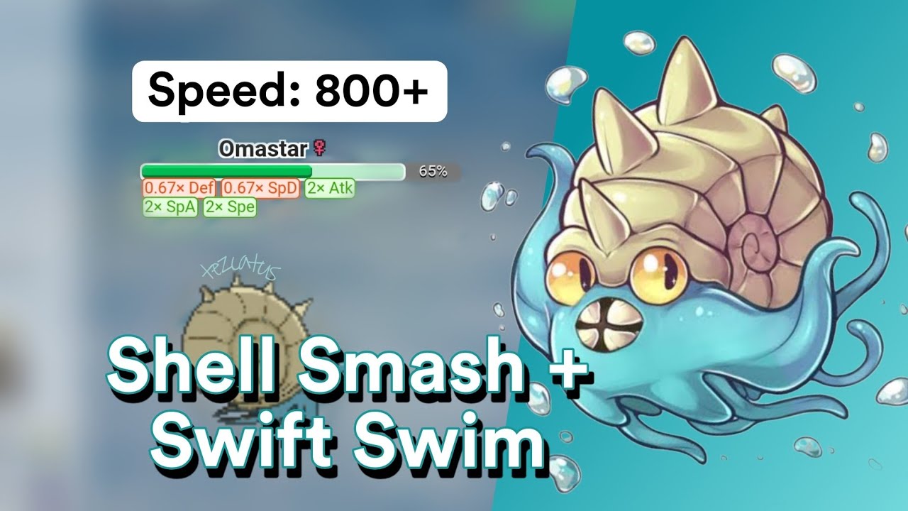 SHELL SMASH OMASTAR in RAIN is still INSANE! | tezcatus - YouTube