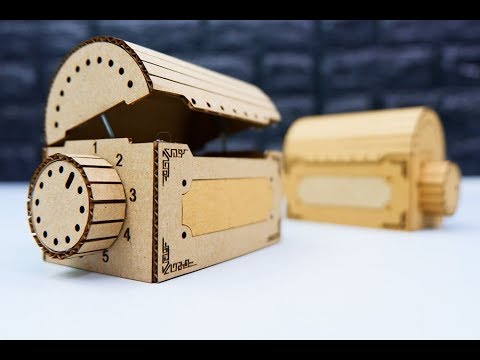 How to make box lock amazing diy toys from cardboard | love hand - YouTube