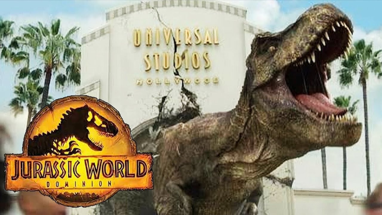 T Rex (Rexy) attacks Universal Studios| Jurassic World Dominion - YouTube