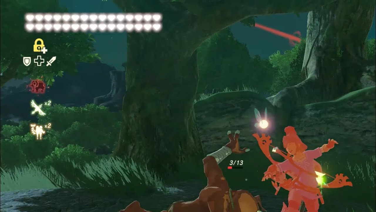Red Bokoblin One Shot Link - Breath of the Wild - YouTube