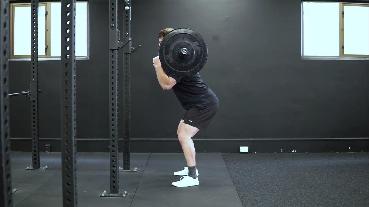 1 & 1/4 Safety Bar Squat - YouTube